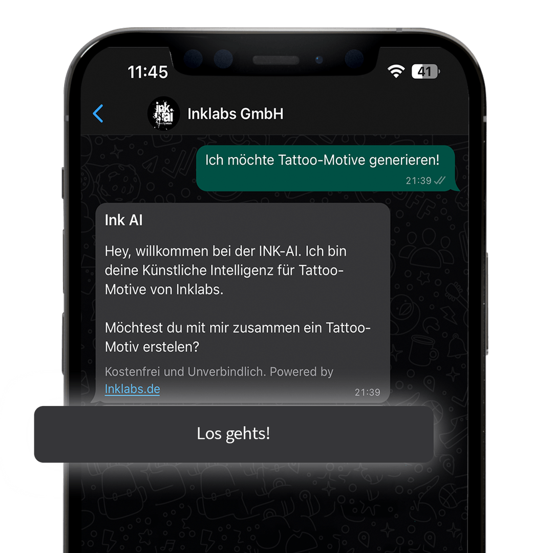 Ink AI - Tattoo-Motive generieren mit Künstlicher Intelligenz | Inklabs